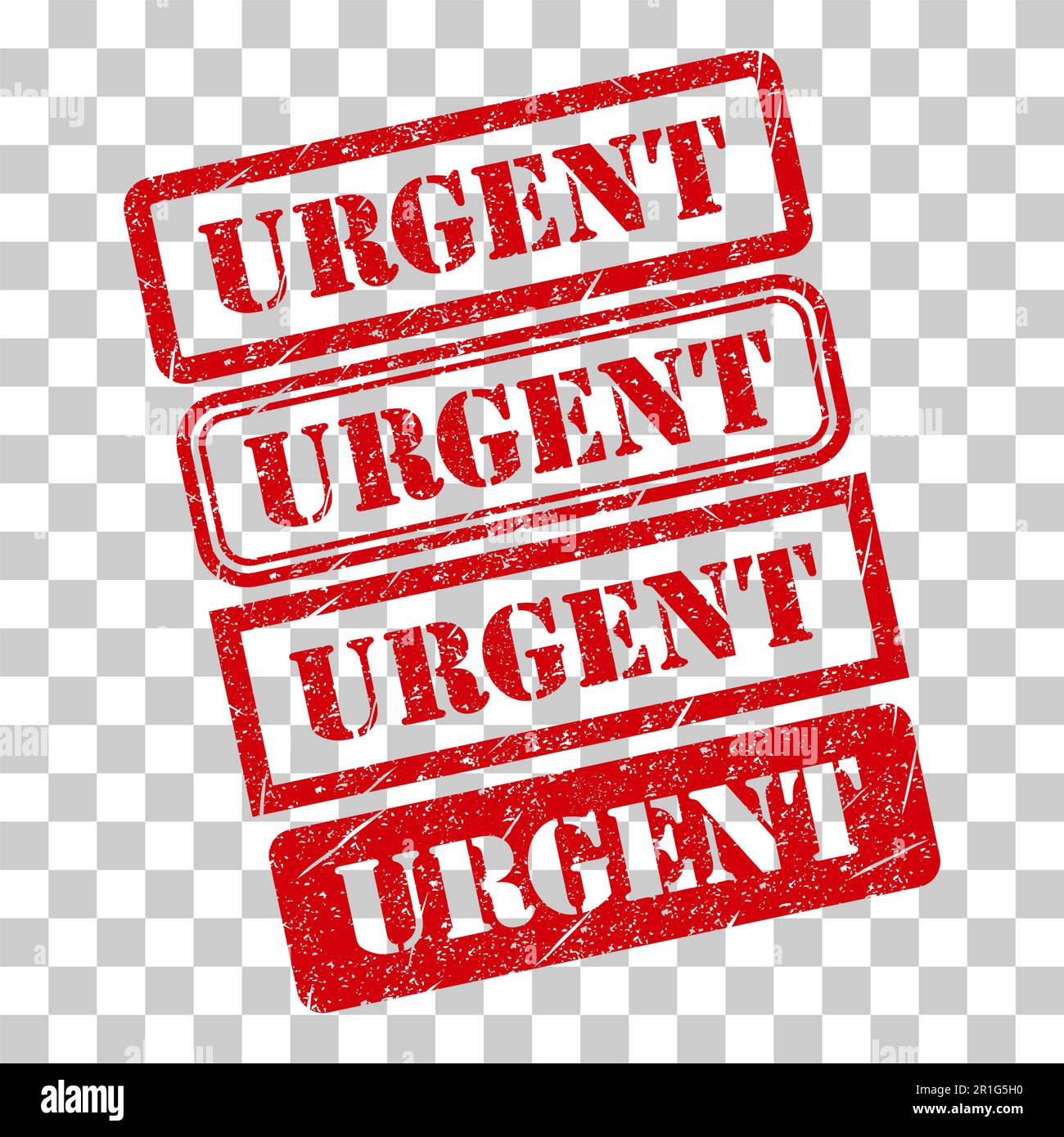 Set of Urgent stamp symbol, label sticker sign button, text banner ...