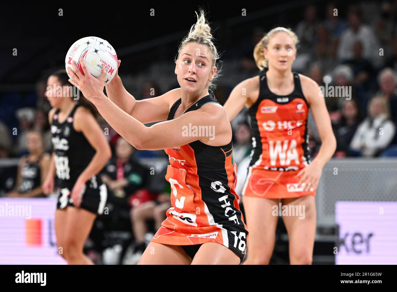 Jamie-Lee Price of the Giants during the Super Netball Round 9 match ...