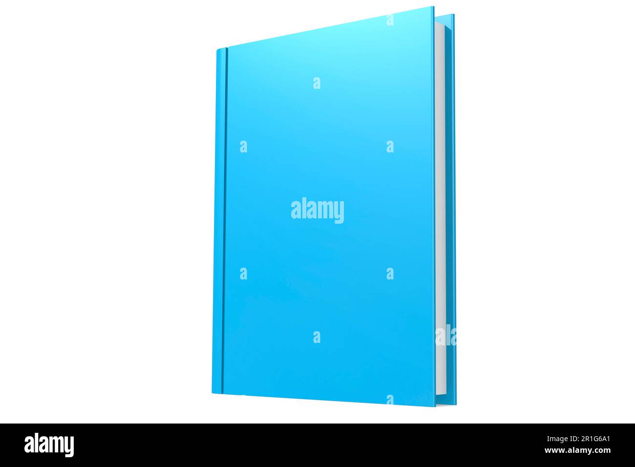 Blue book isolated on white background, 3d rendering Stock Photo - Alamy