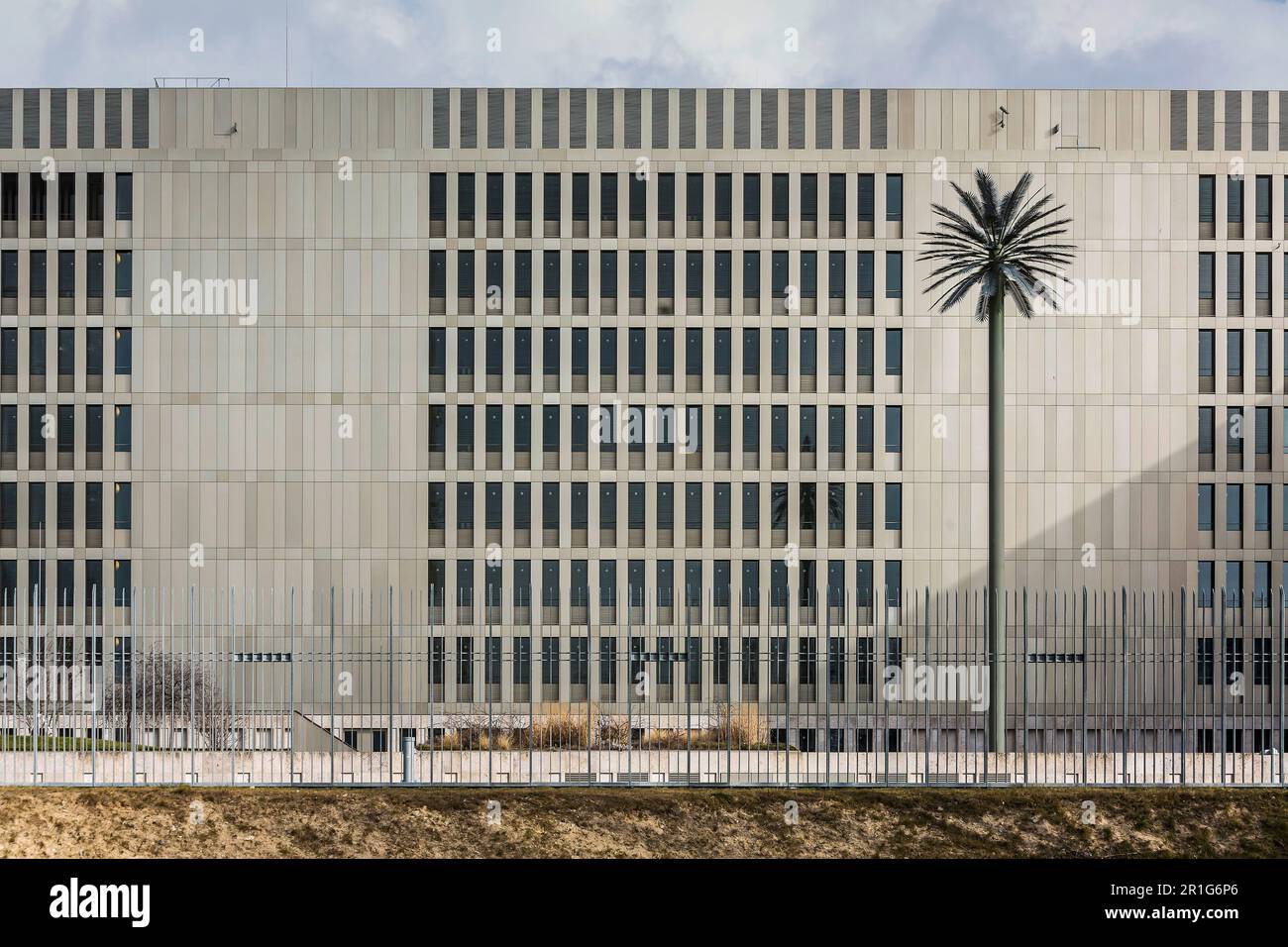 Building of the Federal Intelligence Service BND, exterior view ...