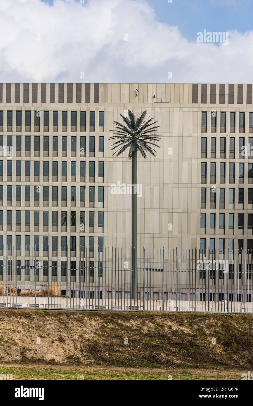 Building of the Federal Intelligence Service BND, exterior view ...