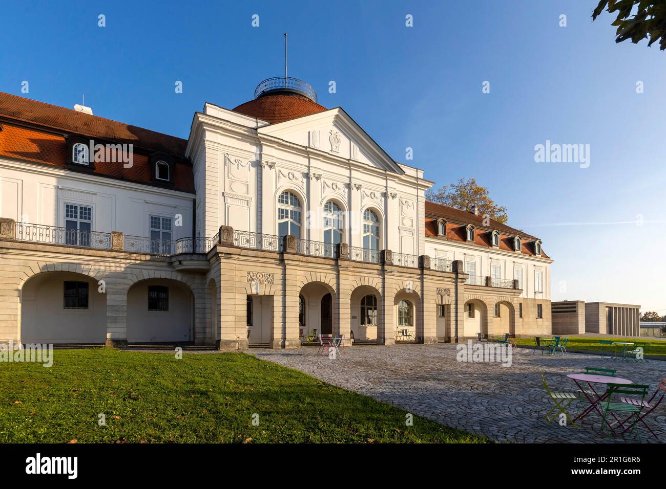 Schiller National Museum, exterior view, Schillerhoehe, Marbach am ...