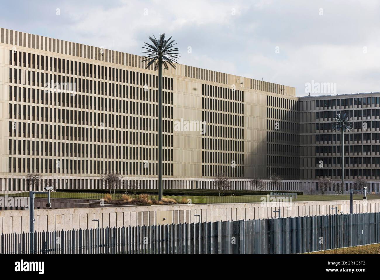 Building of the Federal Intelligence Service BND, exterior view ...