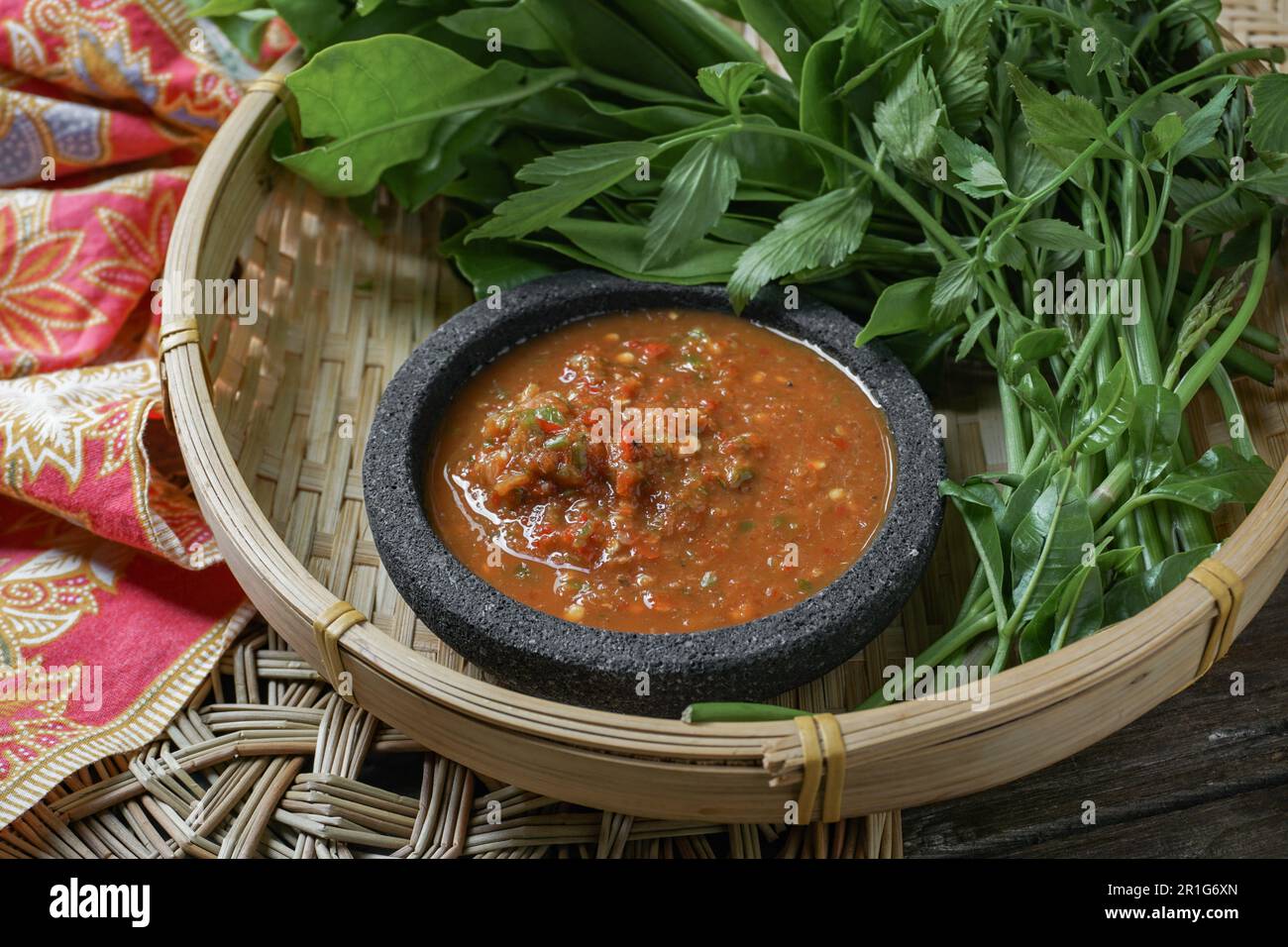 A famous condiment in Malaysia is 'Sambal Belacan' and in Indonesia is ...