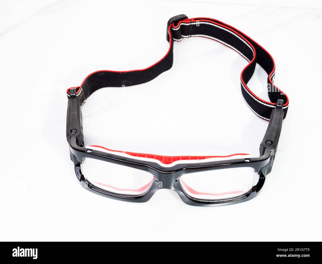 Flat lay shoot of a black sport sunglasses Stock Photo - Alamy