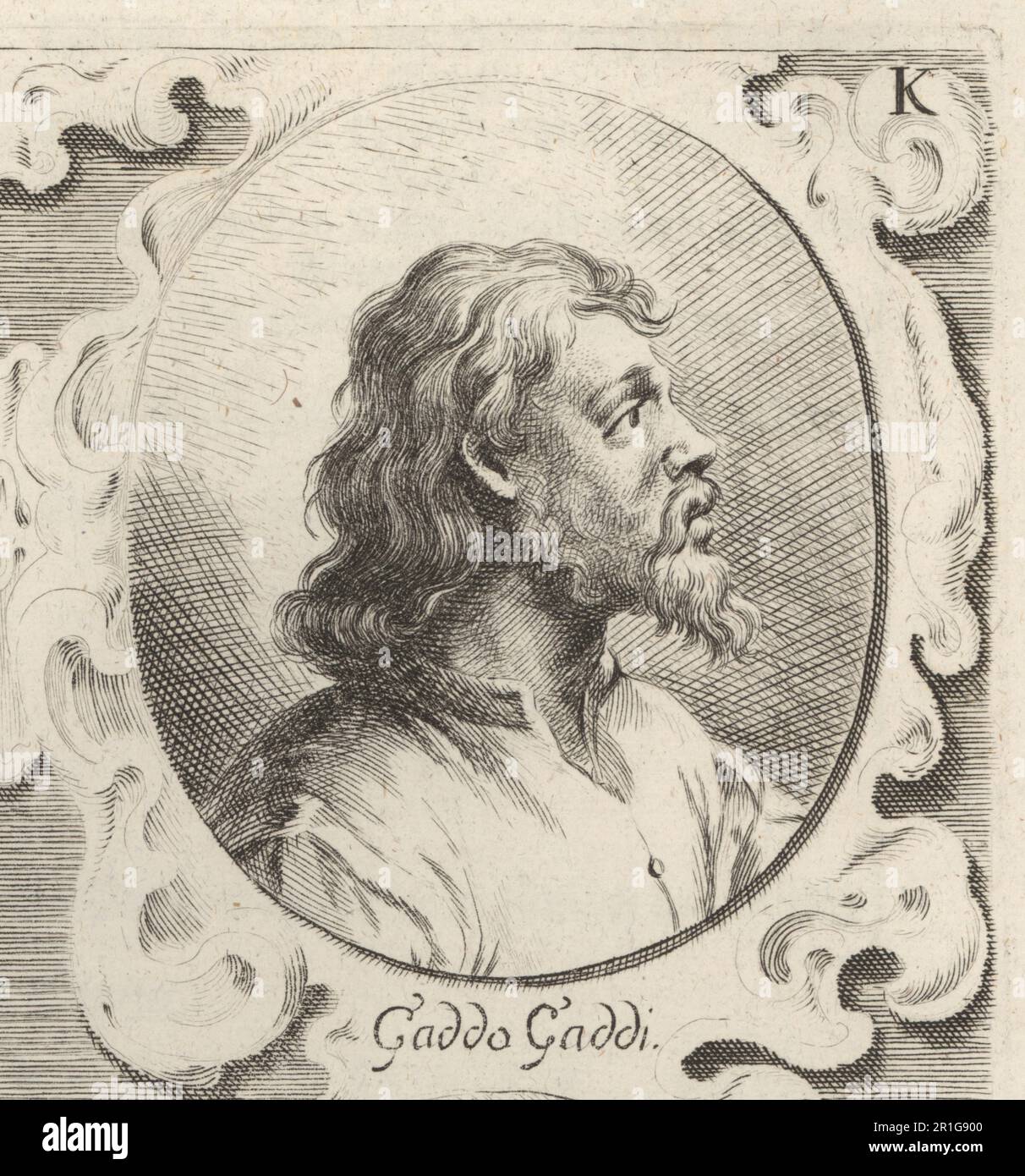 Gaddo Gaddi, Italian painter and mosaicist from Florence in the Gothic ...