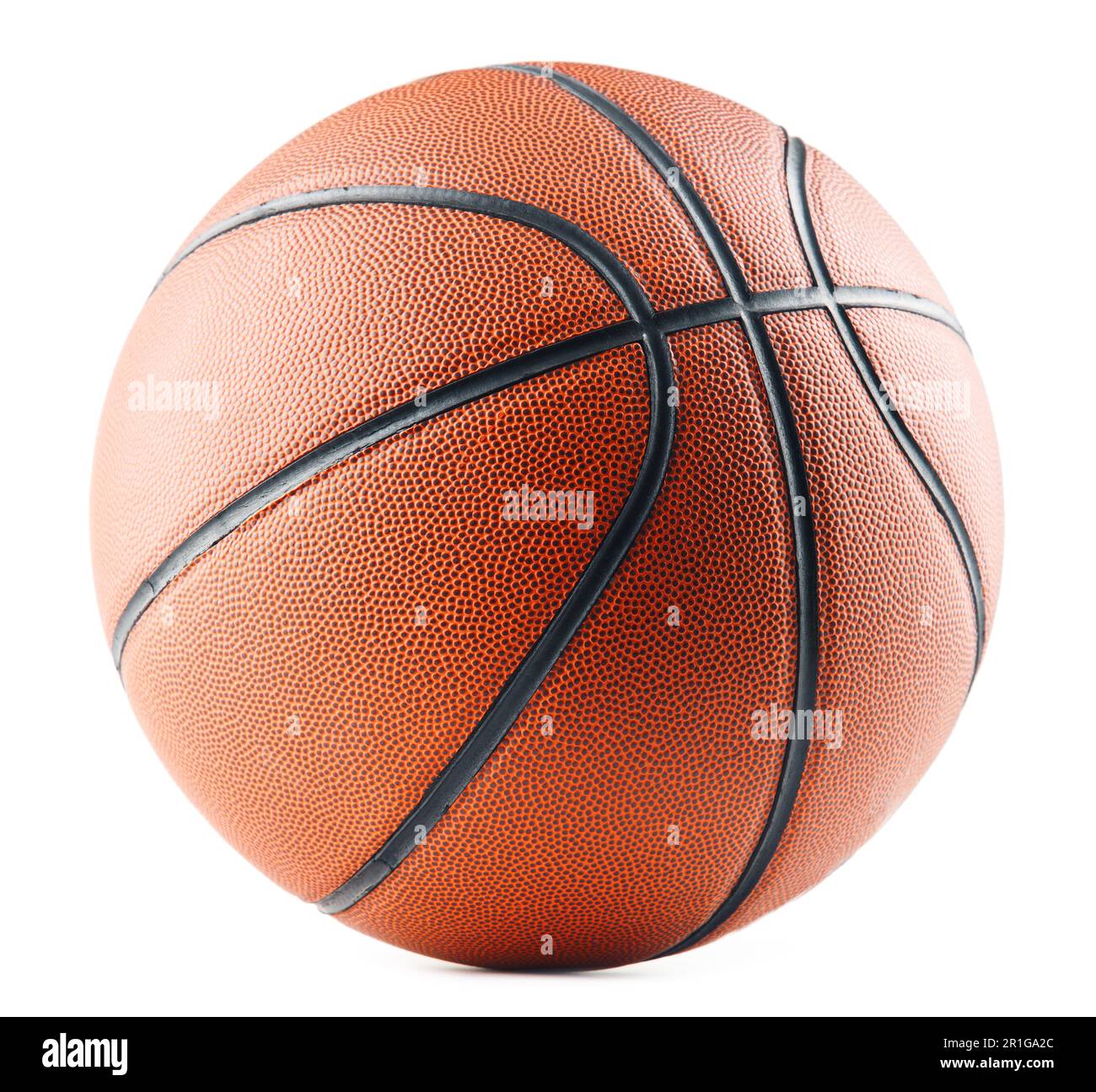 Basketball isolated on white background Stock Photo - Alamy