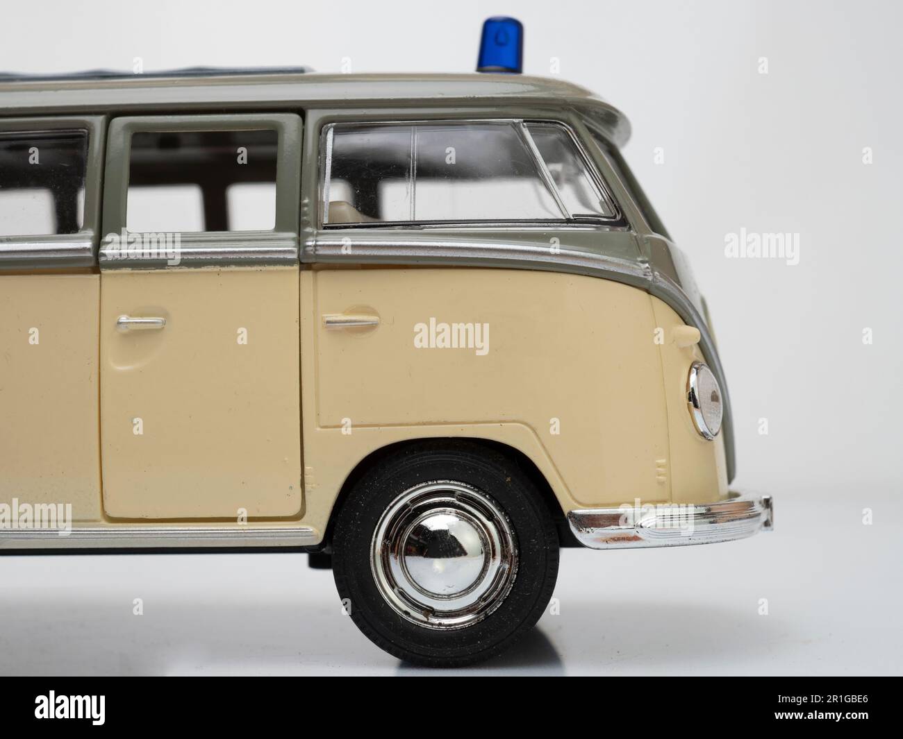 Side view of a classic ambulance miniature toys Stock Photo - Alamy