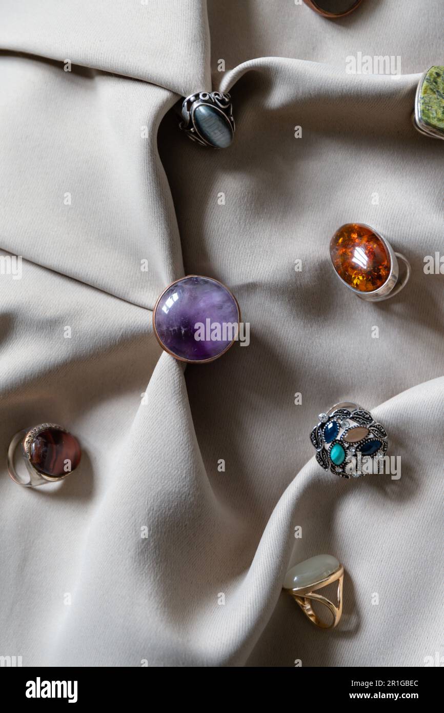 Silver citrine hi-res stock photography and images - Alamy