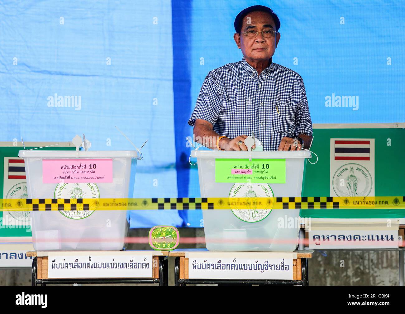 Bangkok, Thailand. 14th May, 2023. Thailand's Prime Minister Prayuth ...