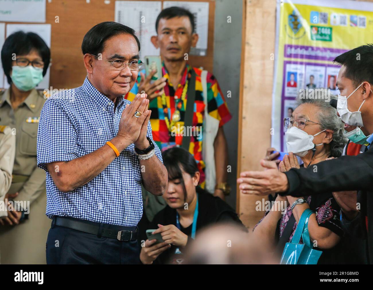 Bangkok, Thailand. 14th May, 2023. Thailand's Prime Minister Prayuth ...