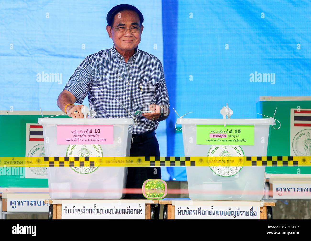 Bangkok, Thailand. 14th May, 2023. Thailand's Prime Minister Prayuth ...