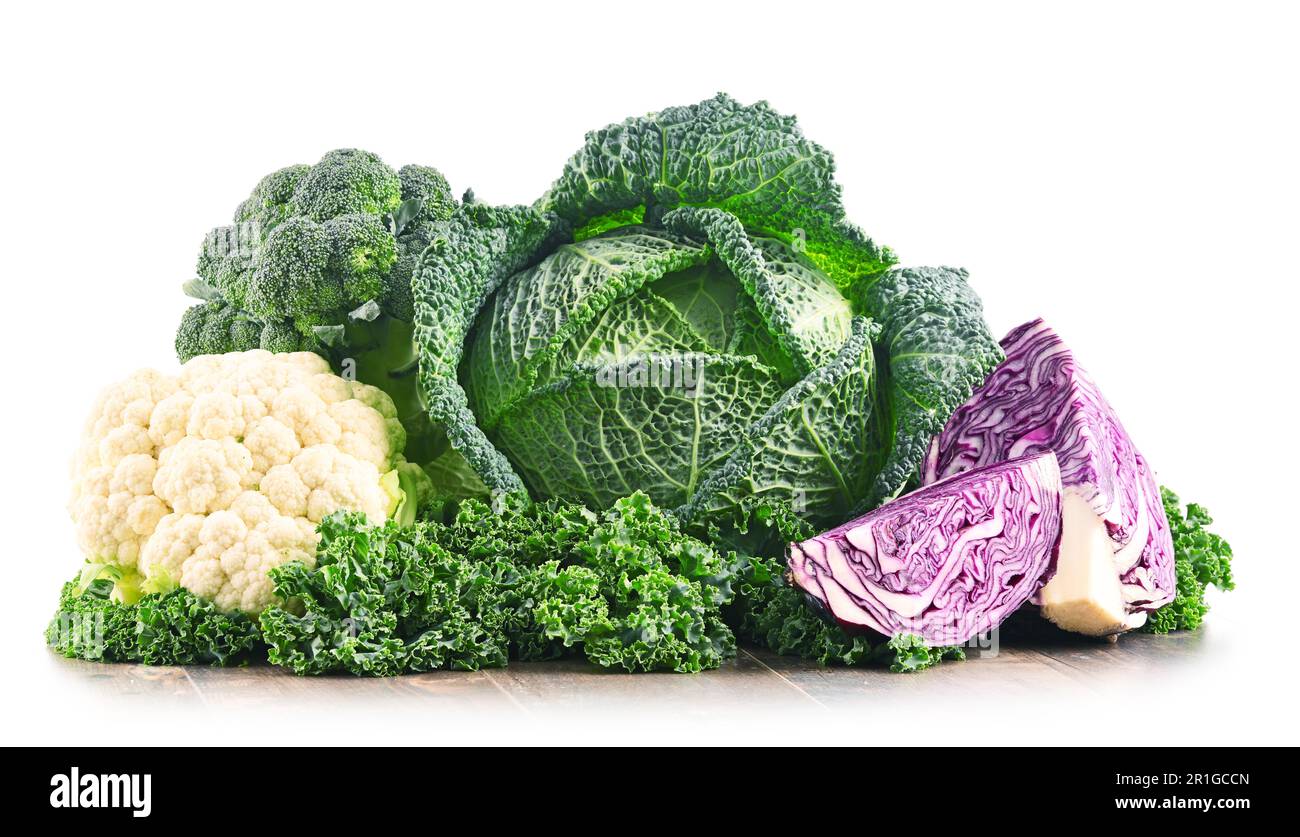 Composition with raw organic vegetables. Balanced diet Stock Photo - Alamy