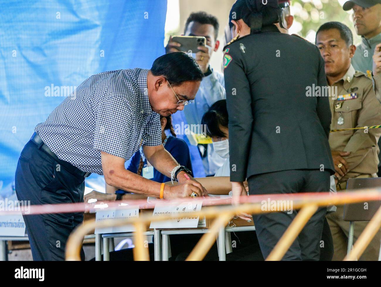 Bangkok, Thailand. 14th May, 2023. Thailand's Prime Minister Prayuth ...