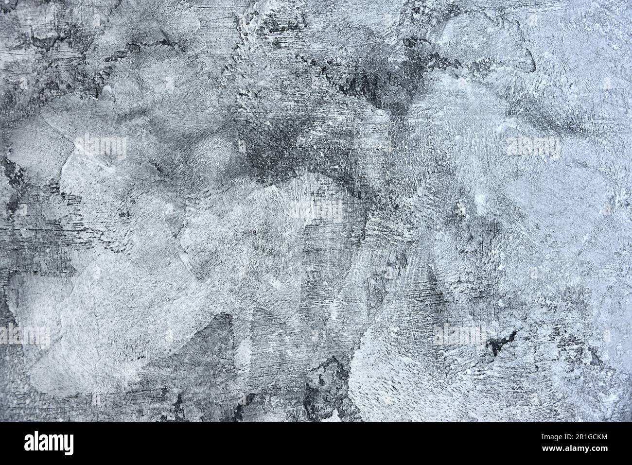 Texture of gray concrete wall. Plasterwork of interior design Stock ...