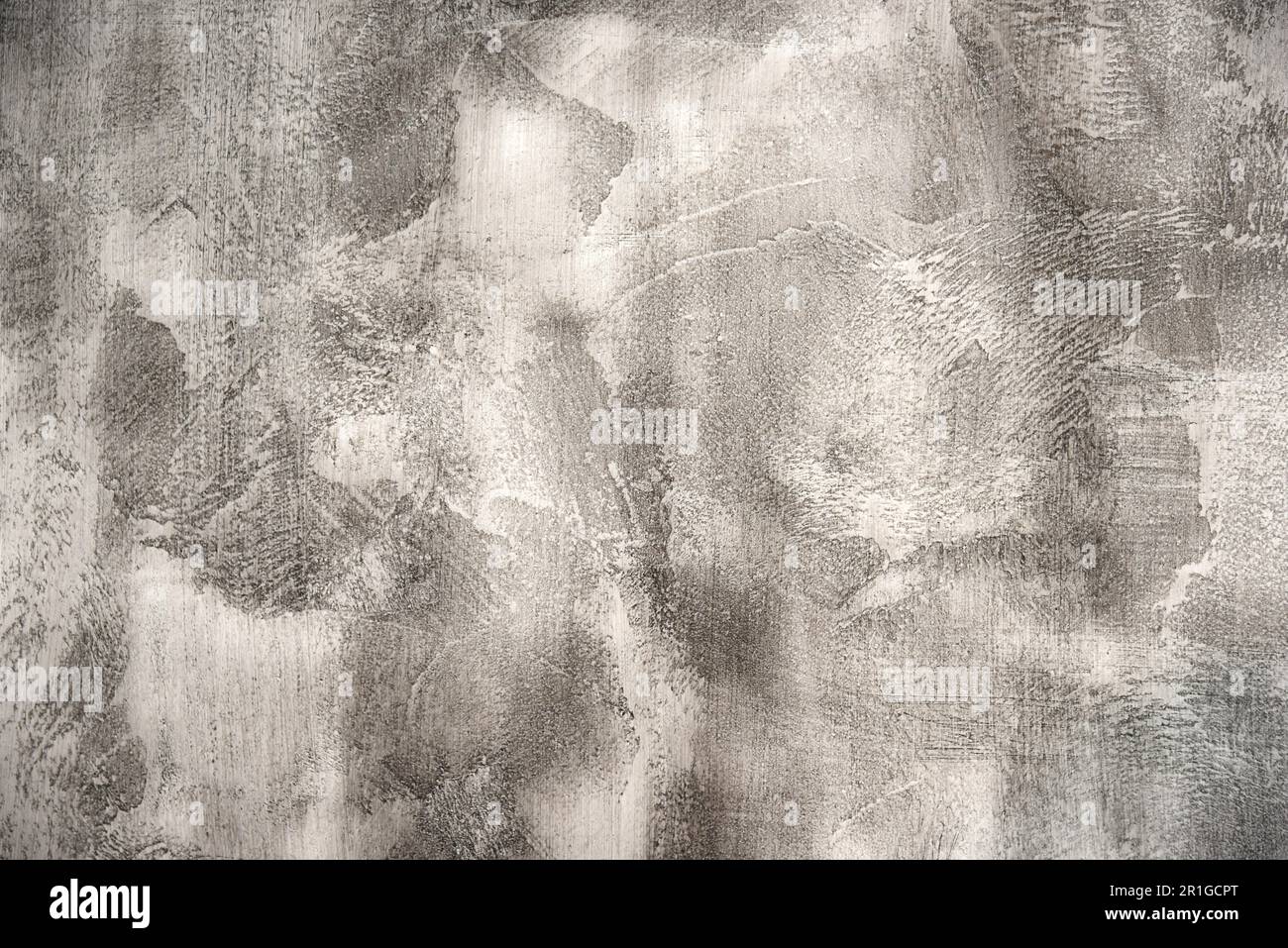 Texture of gray concrete wall. Plasterwork of interior design Stock ...