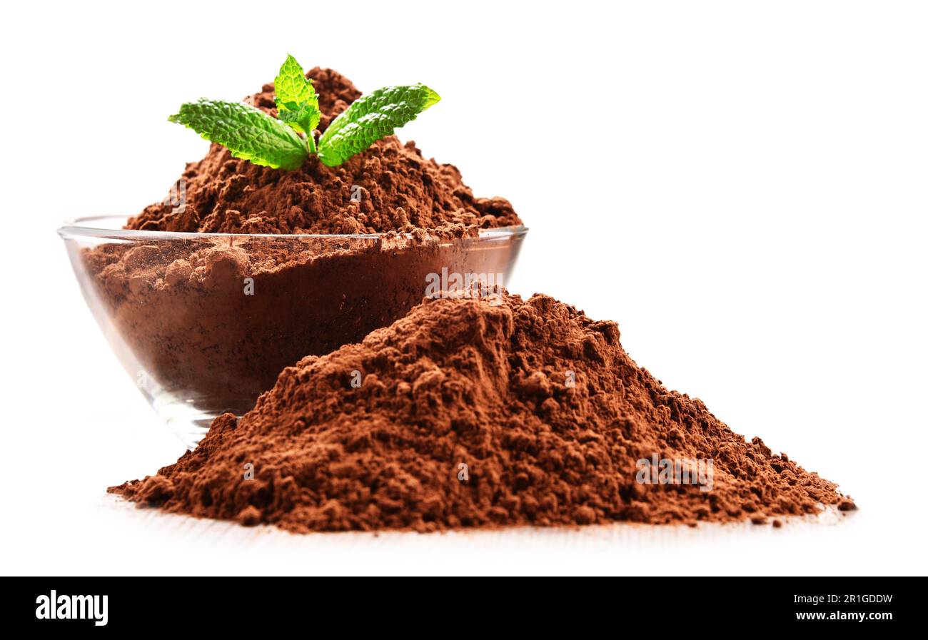 Composition chocolate sweets cocoa Cut Out Stock Images & Pictures - Alamy