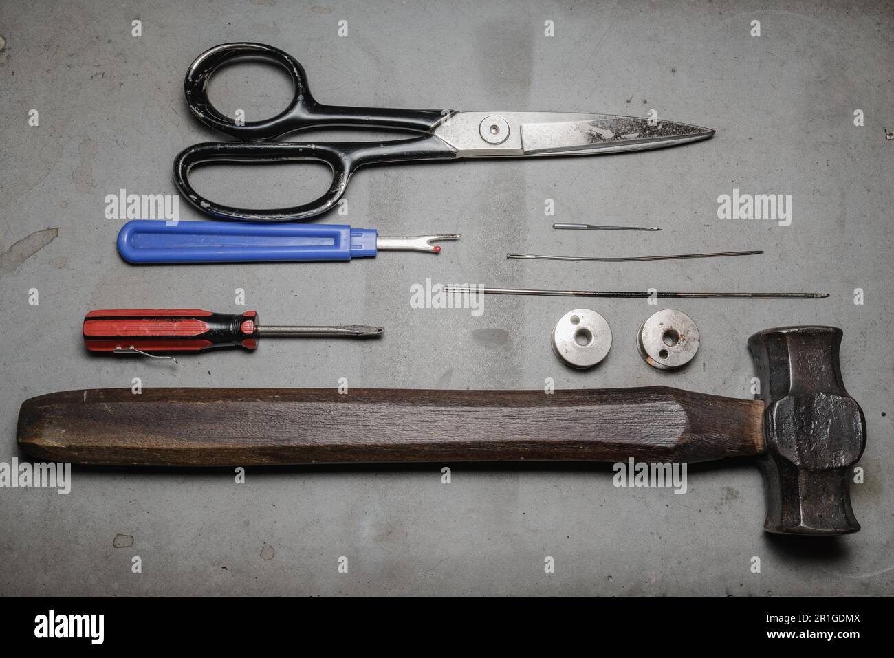 Tools laid hi-res stock photography and images - Alamy