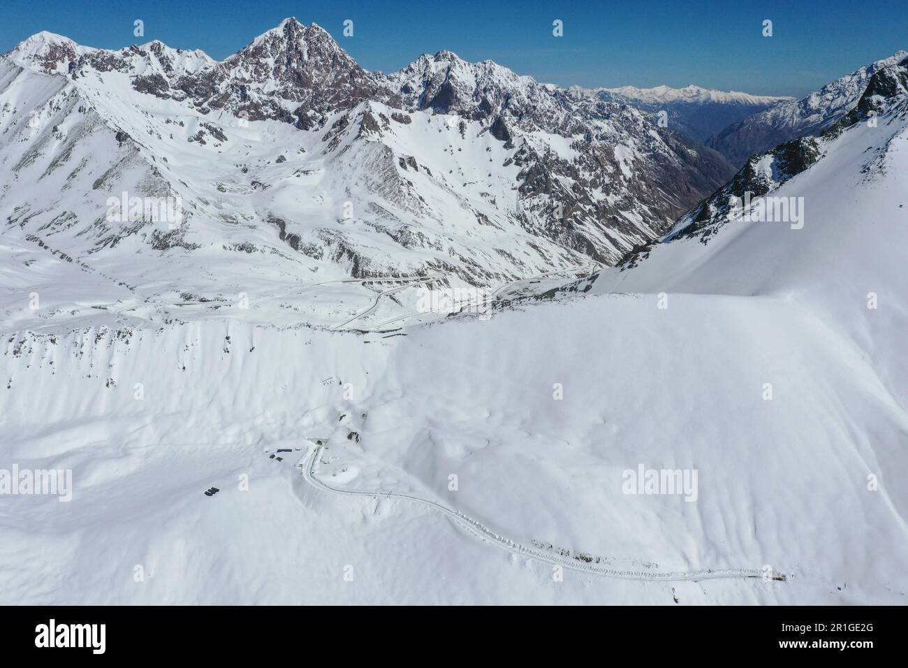 Kuytun. 10th May, 2023. This aerial photo taken on May 10, 2023 shows ...