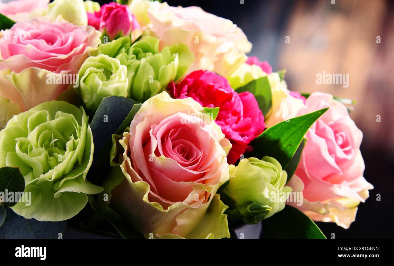 Arranged bouquet hi-res stock photography and images - Alamy
