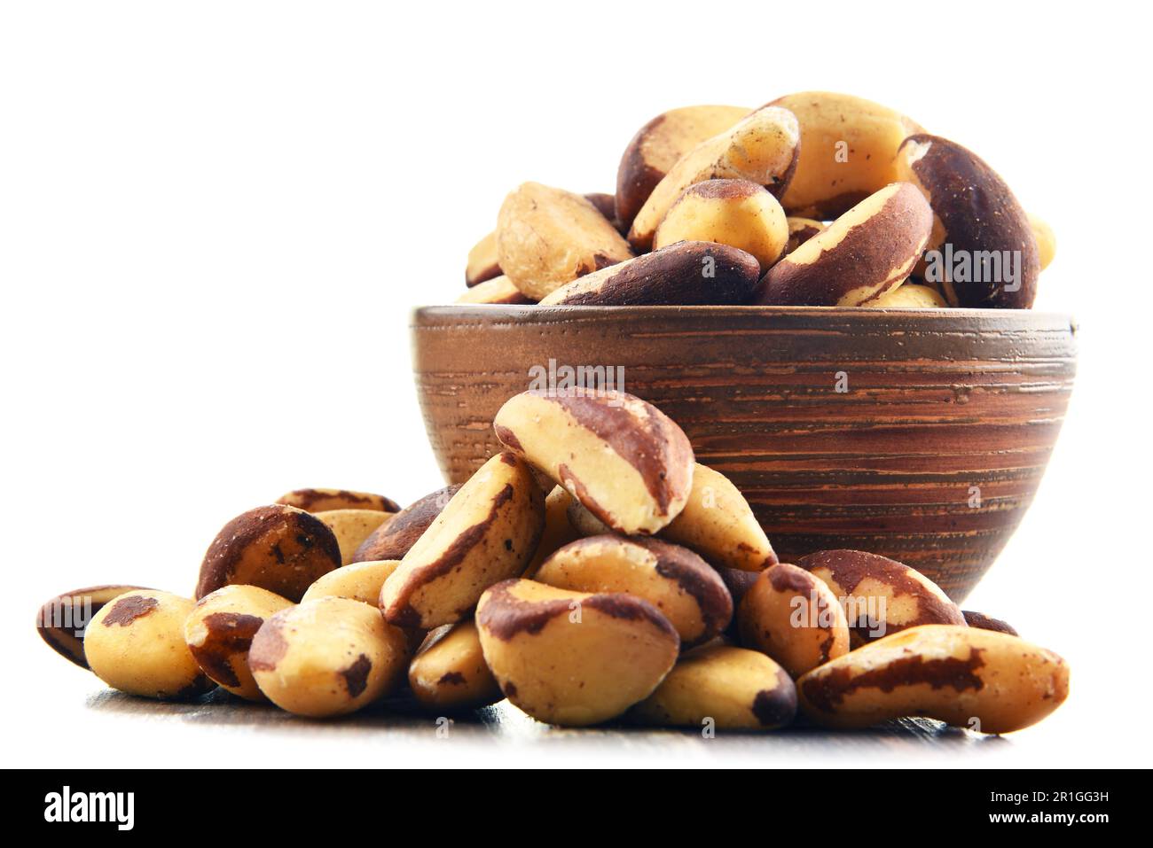 Bowl brazil nuts vegan Cut Out Stock Images & Pictures - Alamy