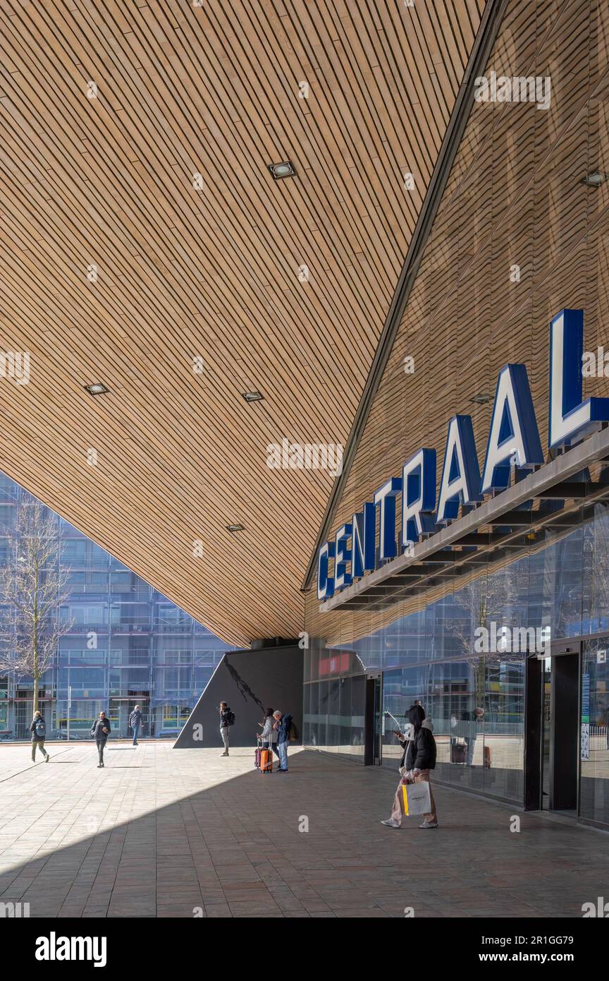 Rotterdam, Netherlands - Centraal railway station by Benthem & Crouwel ...