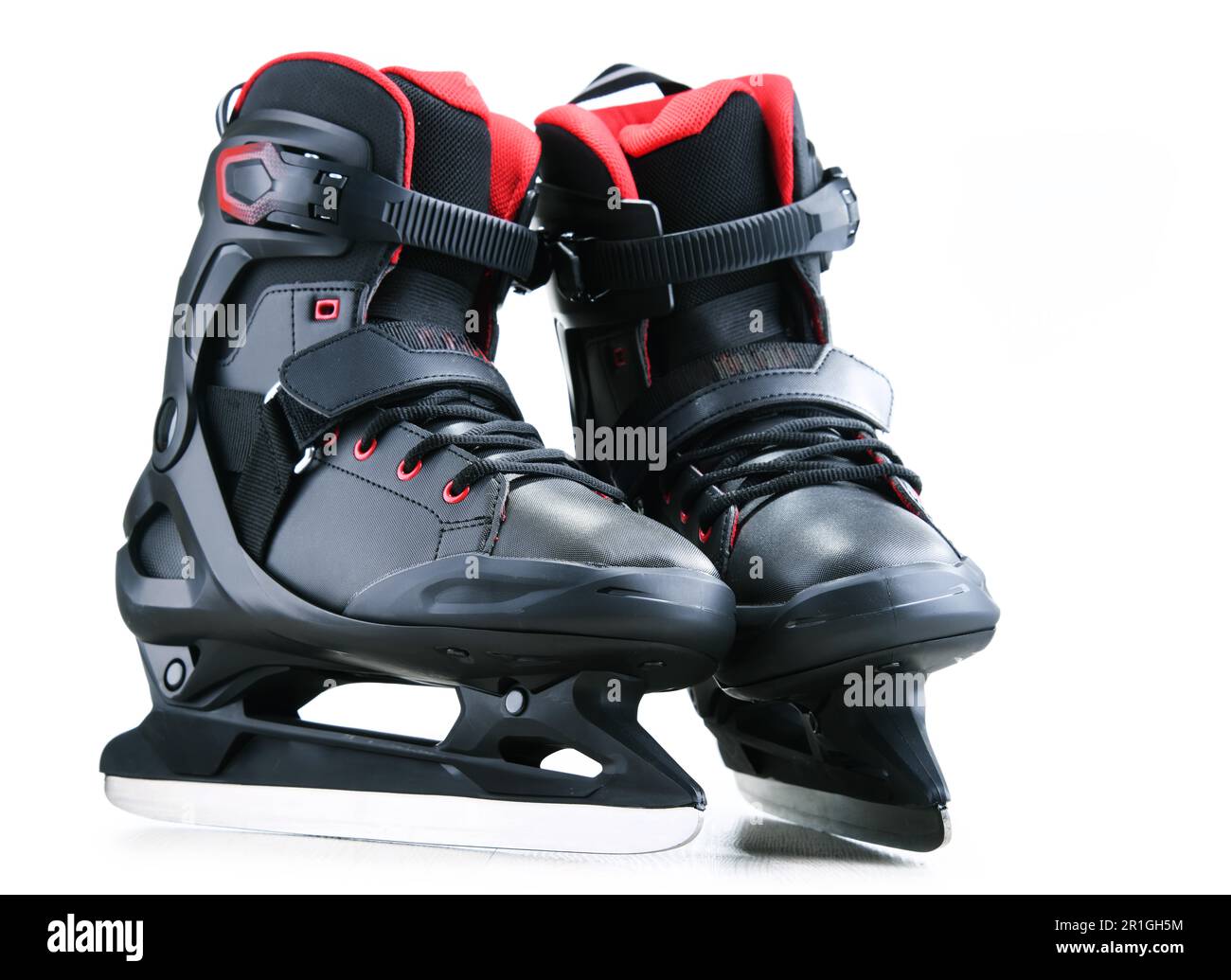 A pair of ice skates isolated on white background Stock Photo - Alamy
