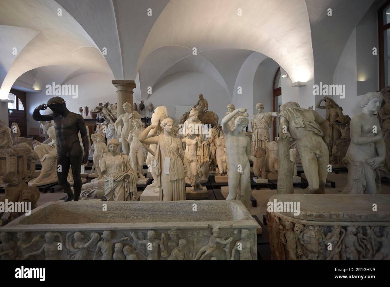 Sculpture Hall in the Albertinum, Dresden, Germany Stock Photo - Alamy