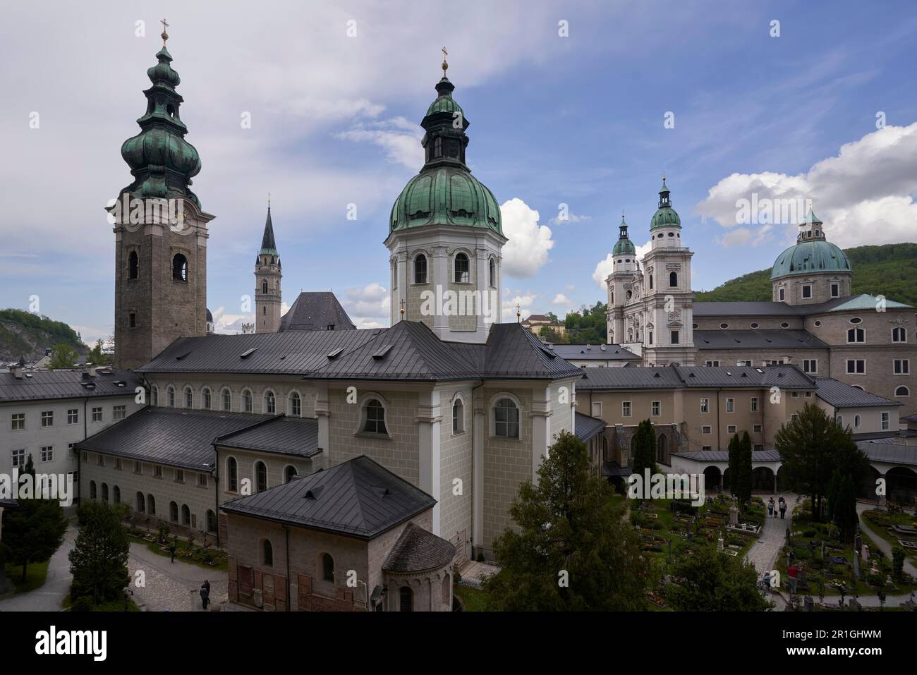 St peters monastery salzburg hi-res stock photography and images - Alamy