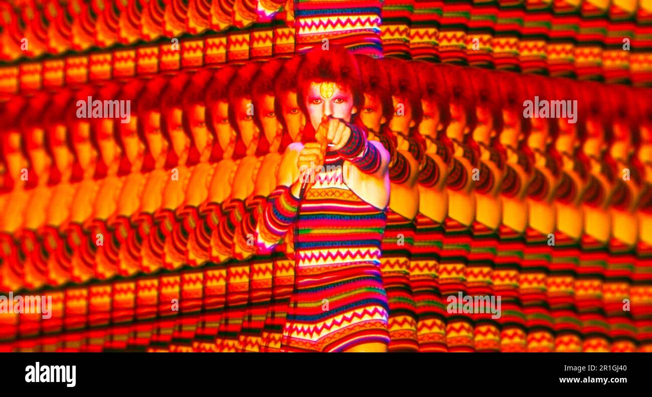 DAVID BOWIE in MOONAGE DAYDREAM (2022), directed by BRETT MORGEN. Credit: Public Road ...