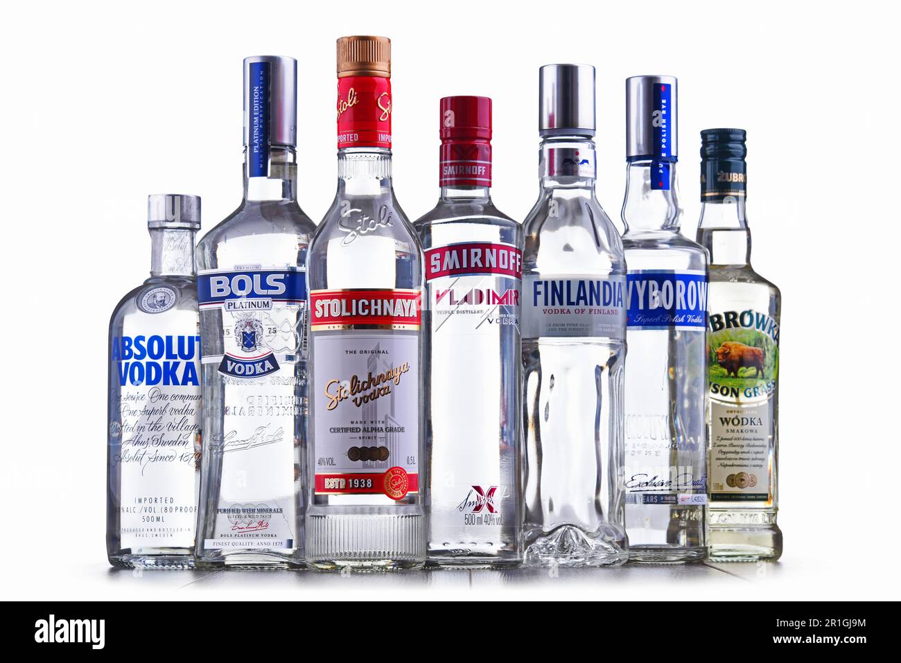 Vodka bottle label hi-res stock photography and images - Alamy