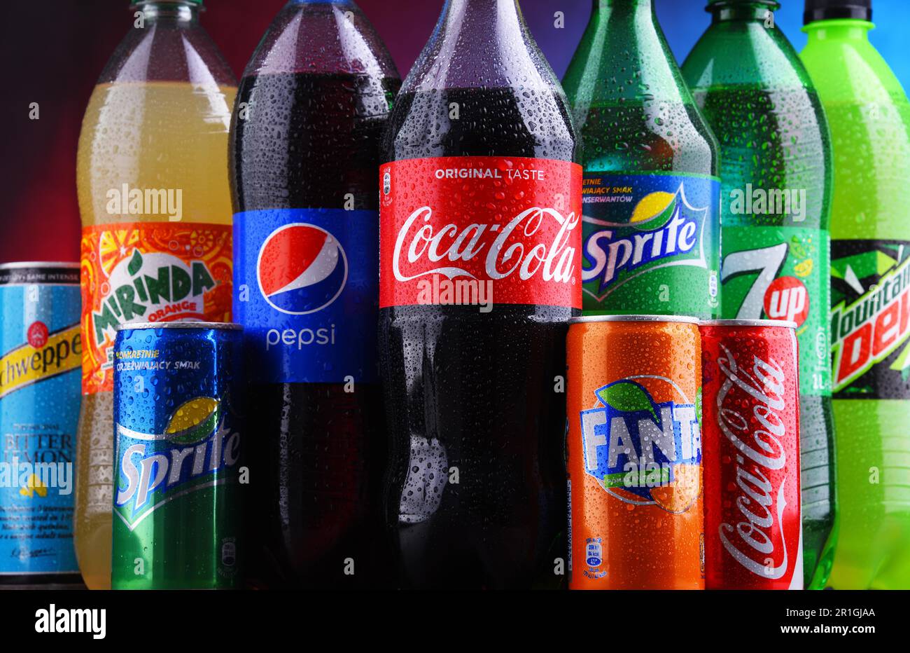 Soft drink brands hi-res stock photography and images - Alamy