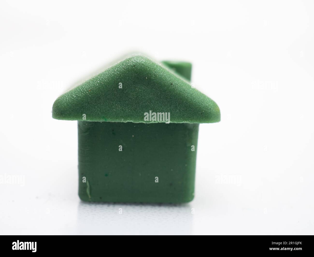 Classic house miniature made from recycled plastic Stock Photo - Alamy