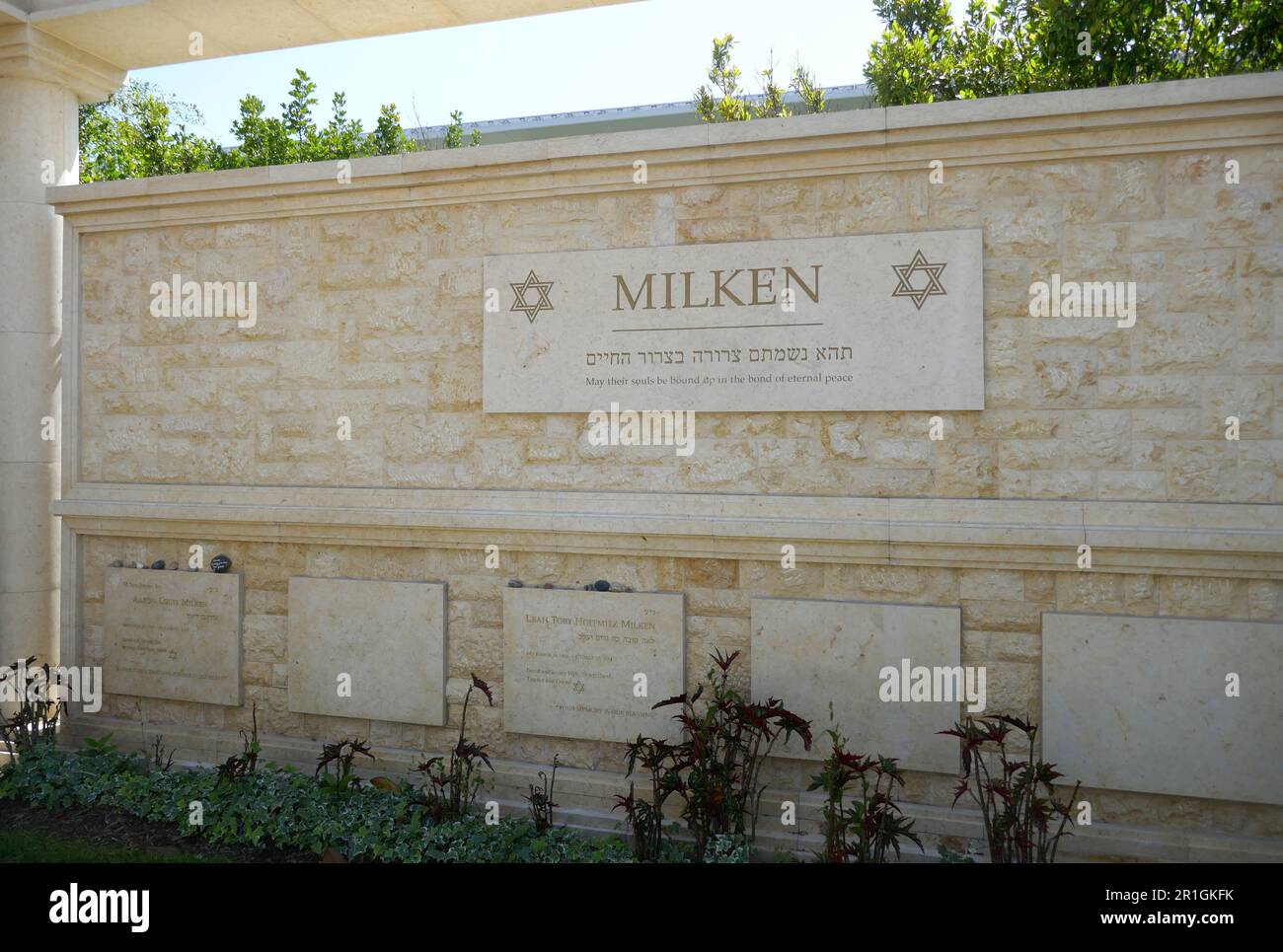 Los Angeles, California, USA 12th May 2023 Aaron Louis Milken and Leah ...