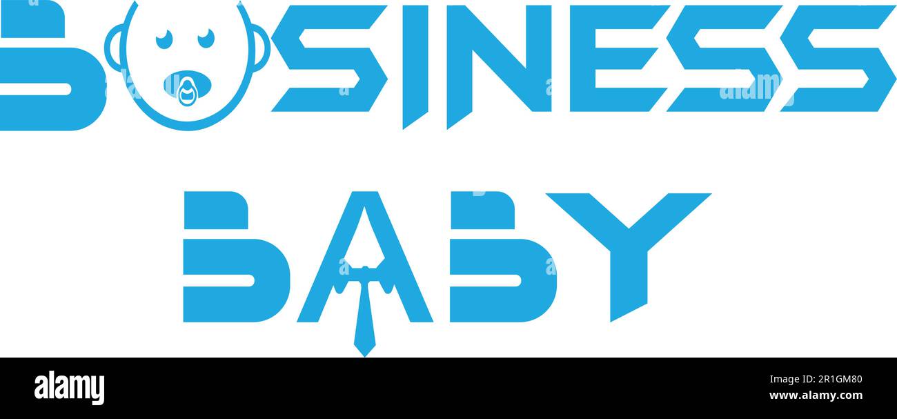 The Business Baby Logo is a charming and playful vector file that ...
