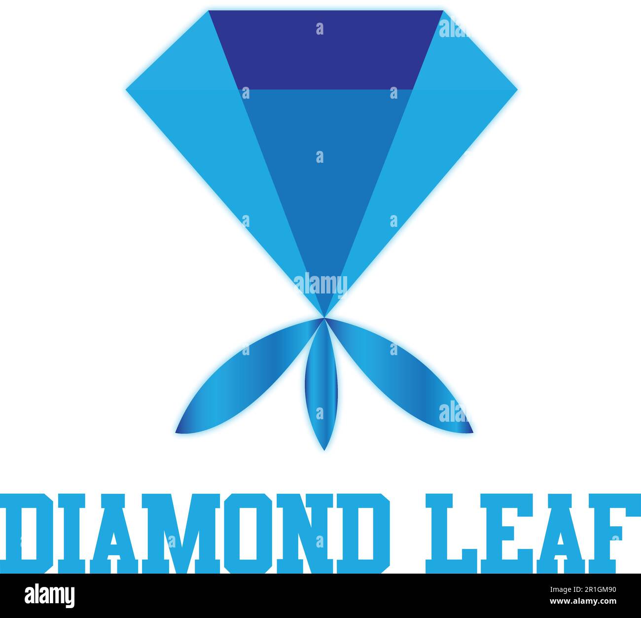 Diamond Leaf Logo Template is a perfect choice for your jewelry store ...