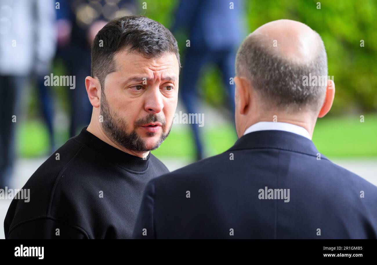 Berlin, Germany. 14th May, 2023. Volodymyr Selenskyj, President of ...