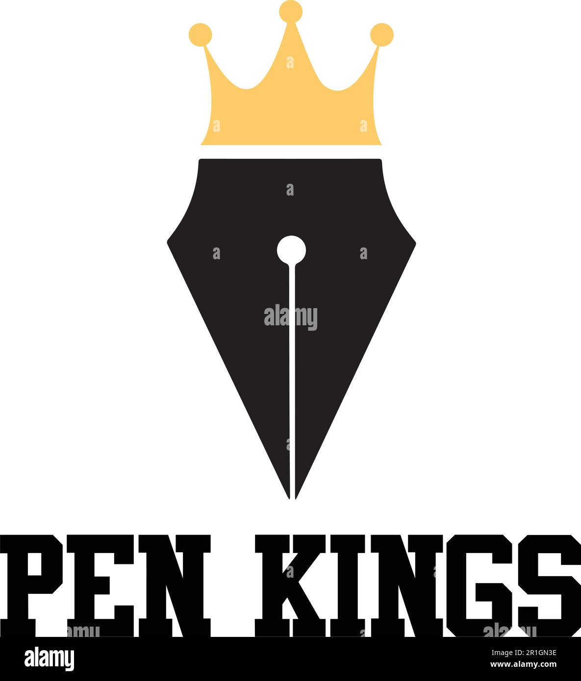 Vintage fountain pen advertising Stock Vector Images - Alamy