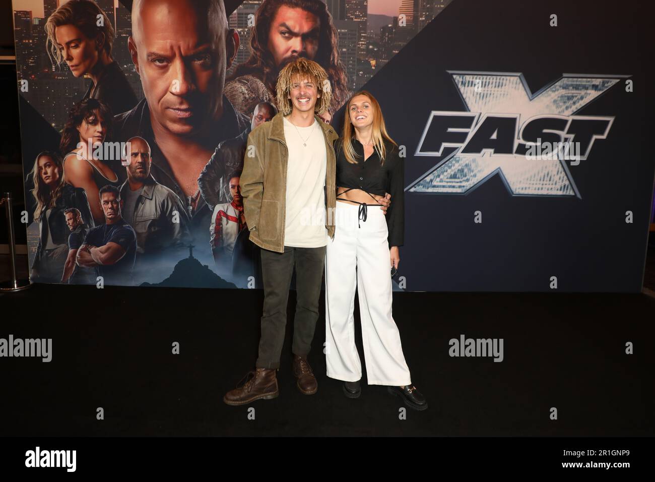 Sydney, Australia. 14th May 2023. Sydney Premiere of Fast X at Hoyts ...