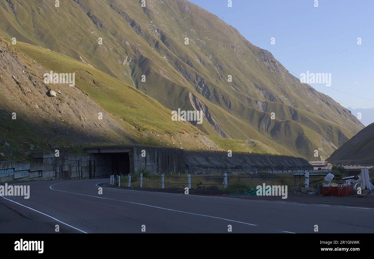 Georgian Military Road Stock Photo - Alamy