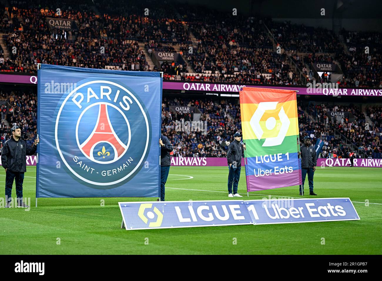 Paris, France. 14th May, 2023. Illustration picture shows LGBT rainbow ...