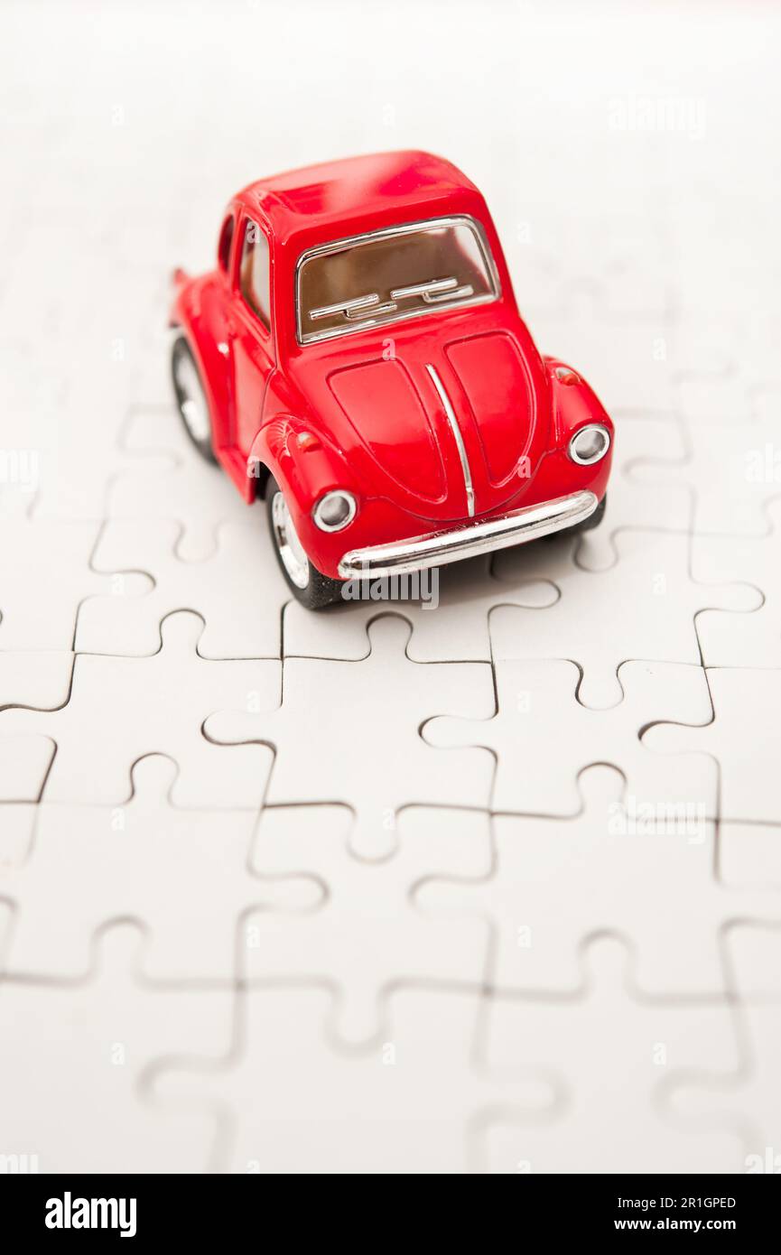 Red toy car hi-res stock photography and images - Alamy