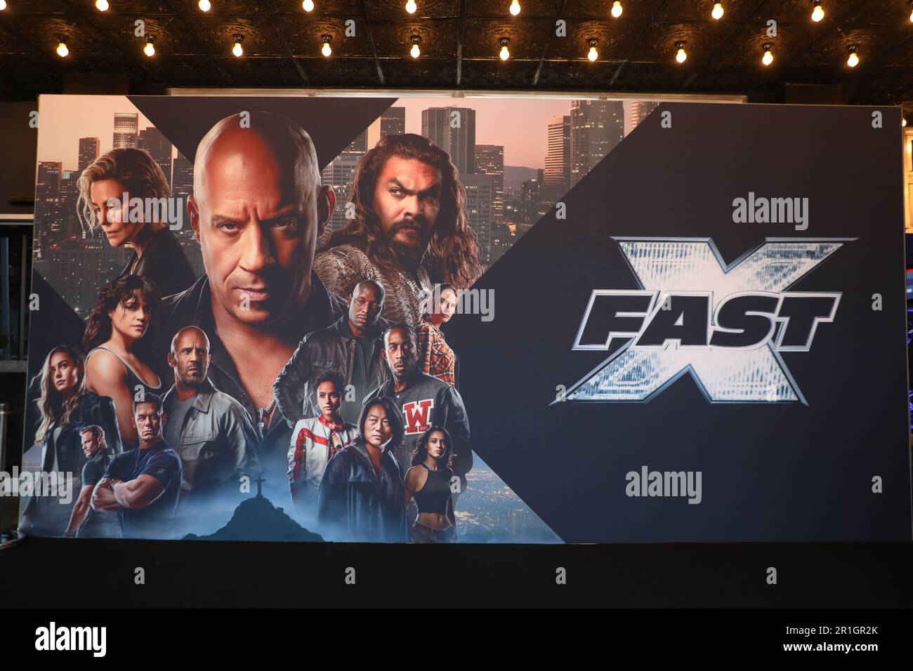 Sydney, Australia. 14th May 2023. Sydney Premiere of Fast X at Hoyts ...