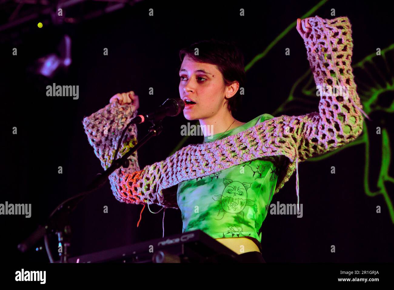 Pomme performs live at Santeria in Milano, Italy, on April 06 2023 ...
