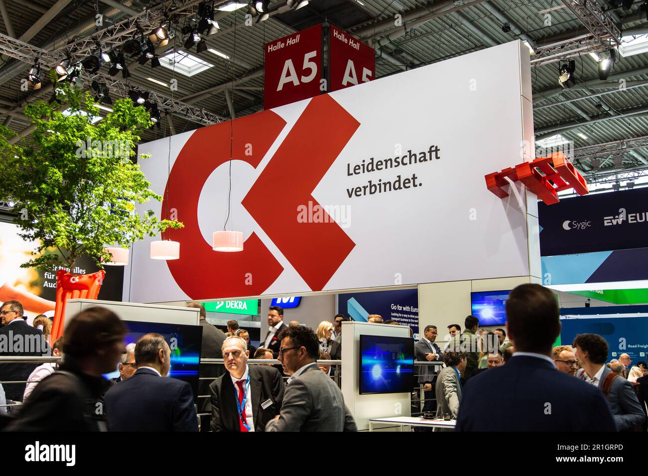 Munich, Germany. 12th May, 2023. ck booth on May 12, 2023 at the ...