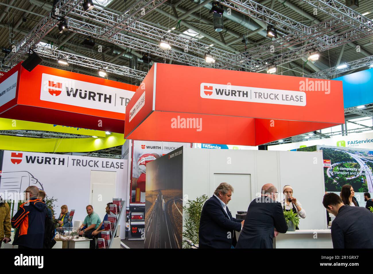 Munich, Germany. 12th May, 2023. Wuerth Booth on May 12, 2023 at the ...