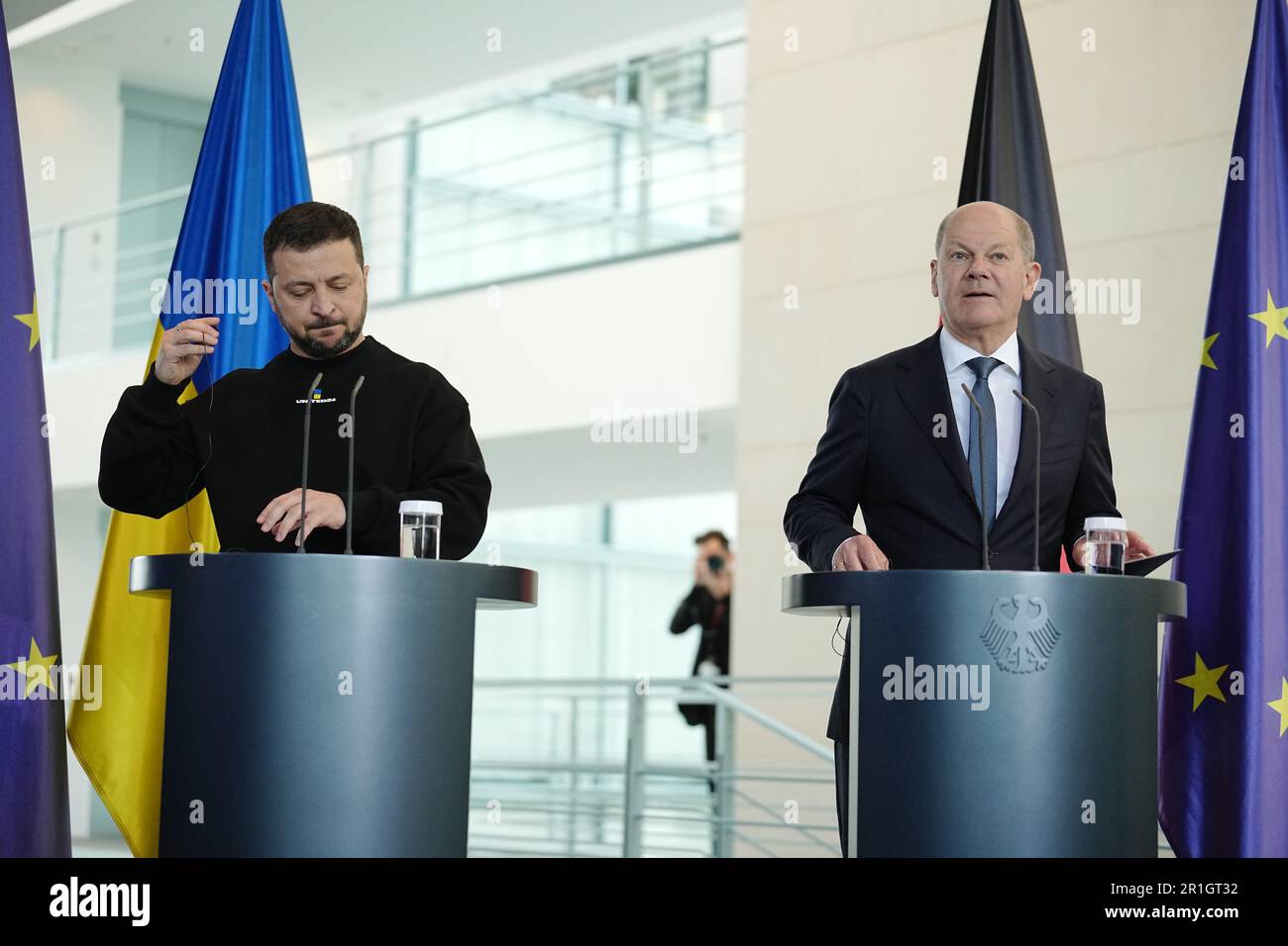 Berlin, Germany. 14th May, 2023. Volodymyr Selenskyj, President of ...