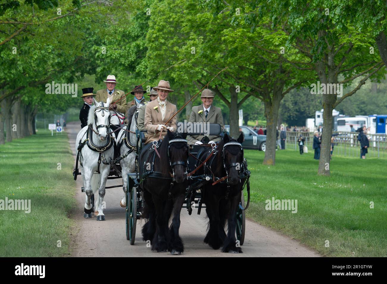 Windsor, Berkshire, UK. 14th May, 2023. Lady Louise Windsor at Royal Windsor Horse Show today ...