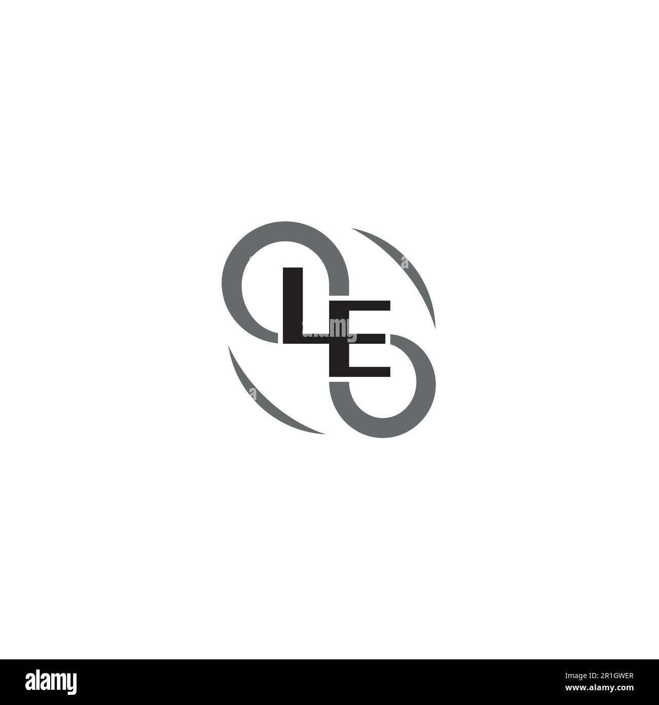 Letter LE and Infinity logo or icon design Stock Vector Image & Art - Alamy