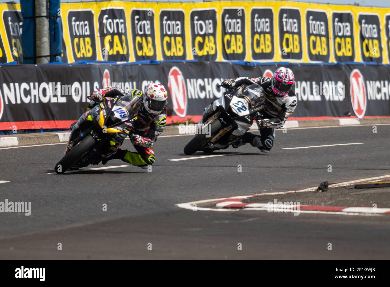 Portstewart, UK. 13th May, 2023. KRIS DUNCAN Navigating the Chicane at ...